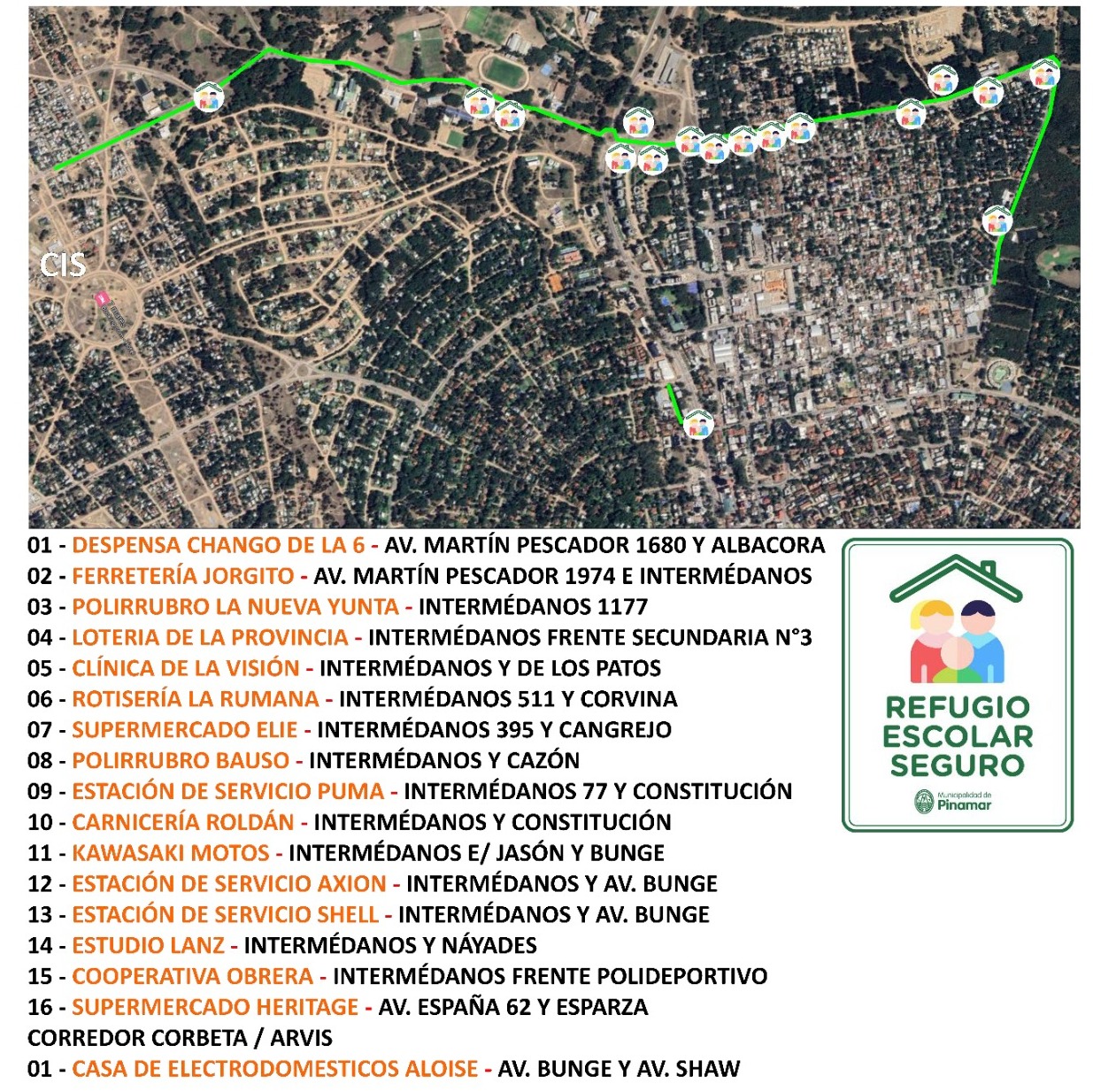 Corredores Escolares Seguros – Municipalidad de Pinamar Corredores Escolares Seguros – Municipalidad de Pinamar